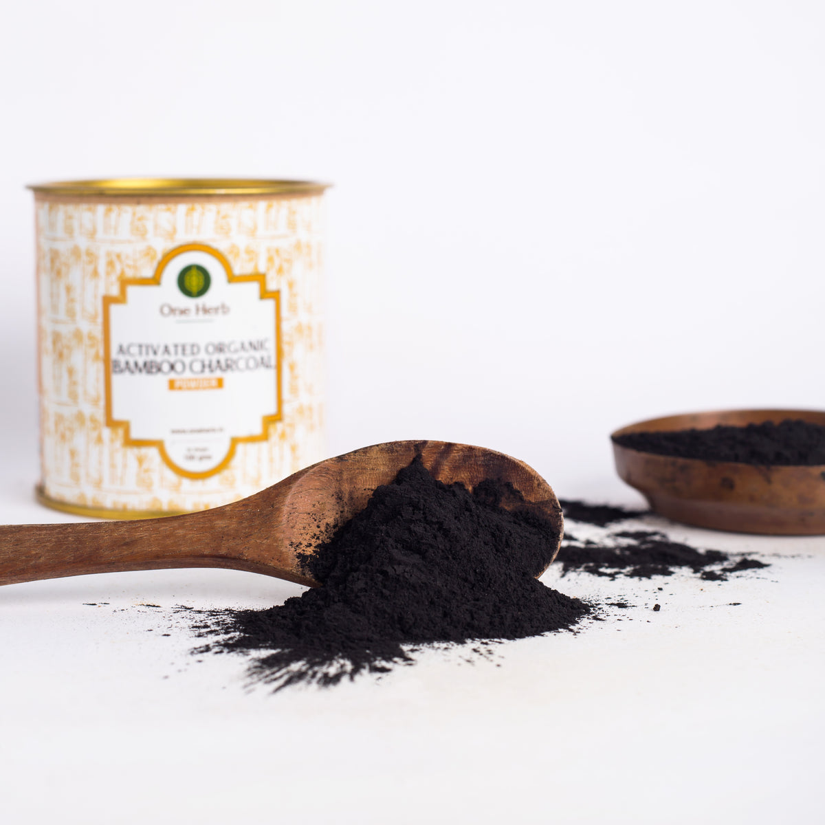 ACTIVATED ORGANIC BAMBOO CHARCOAL POWDER – One Herb